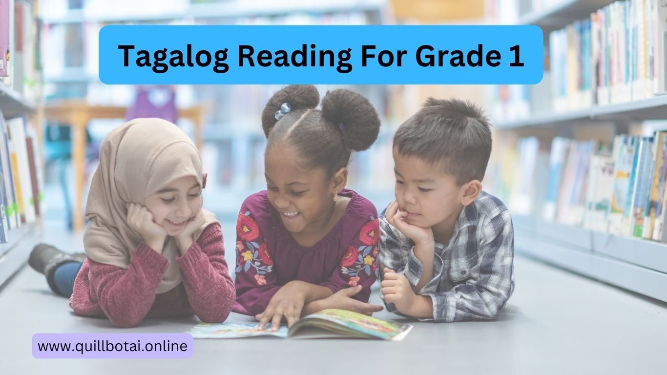 Tagalog Reading for Grade 1: Boosting Literacy Skills - AI Learning